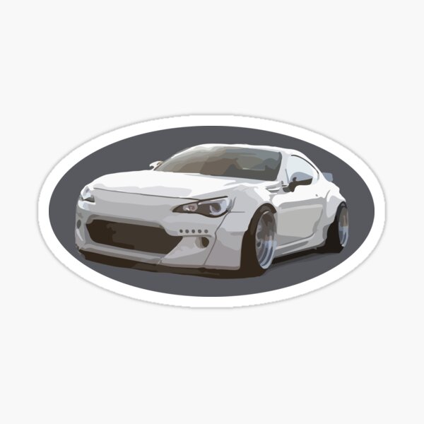 "brz gt86 frs" Sticker for Sale by chunknozza | Redbubble