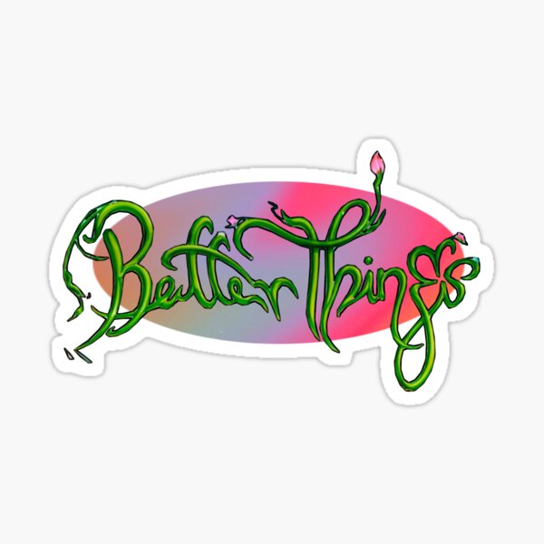 "better things aespa" Sticker for Sale by holkiepolkie | Redbubble