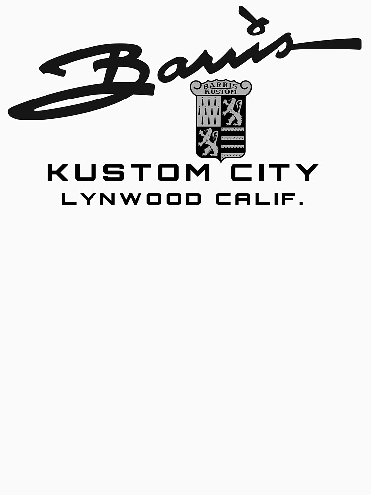 "Original Barris Kustom City Logo" Essential T-Shirt for Sale by Barris ...