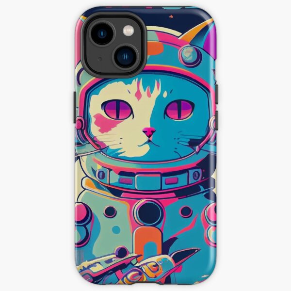 "Vintage Anime Space Cat | Quality Retro Anime Origin Design | Chibi ...