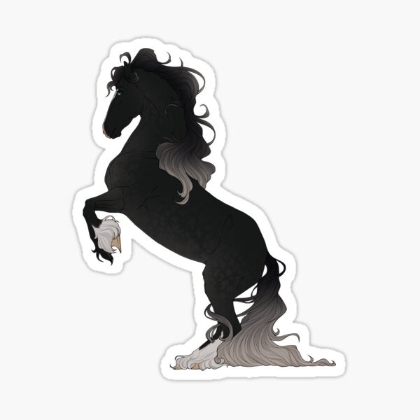 Stickerundefined mit "Steigender Tinker Hengst" von Chilie | Redbubble