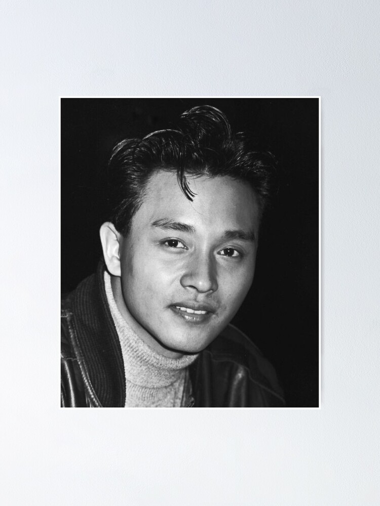 "Leslie Cheung" Posterundefined by r7imo | Redbubble