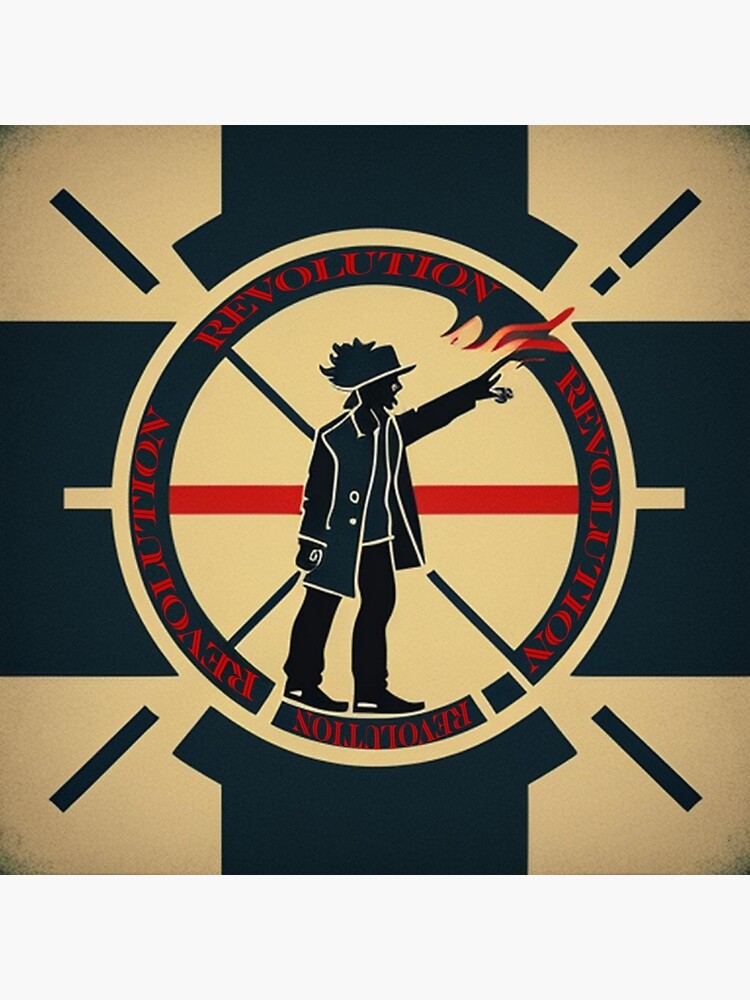 "Vintage revolution poster" Poster for Sale by Roxburylane | Redbubble