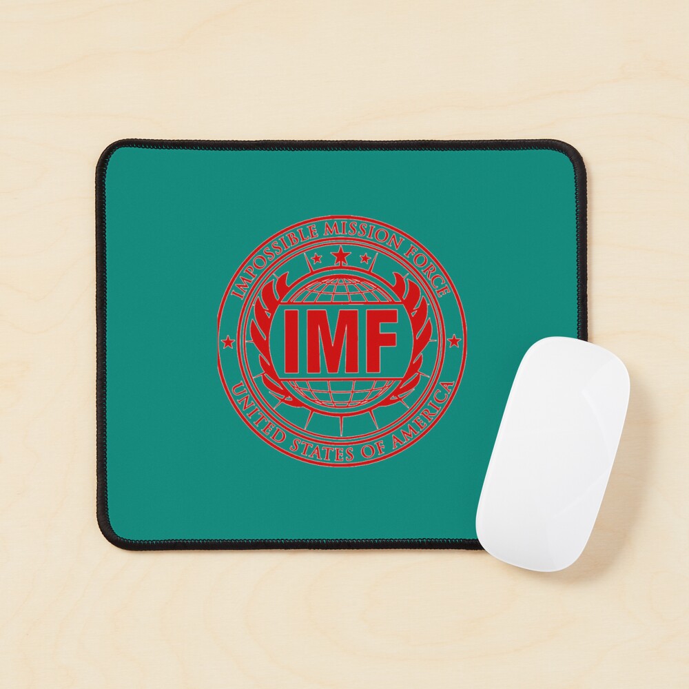 "IMF MISSION IMPOSSIBLE " Sticker for Sale by sheshoke | Redbubble