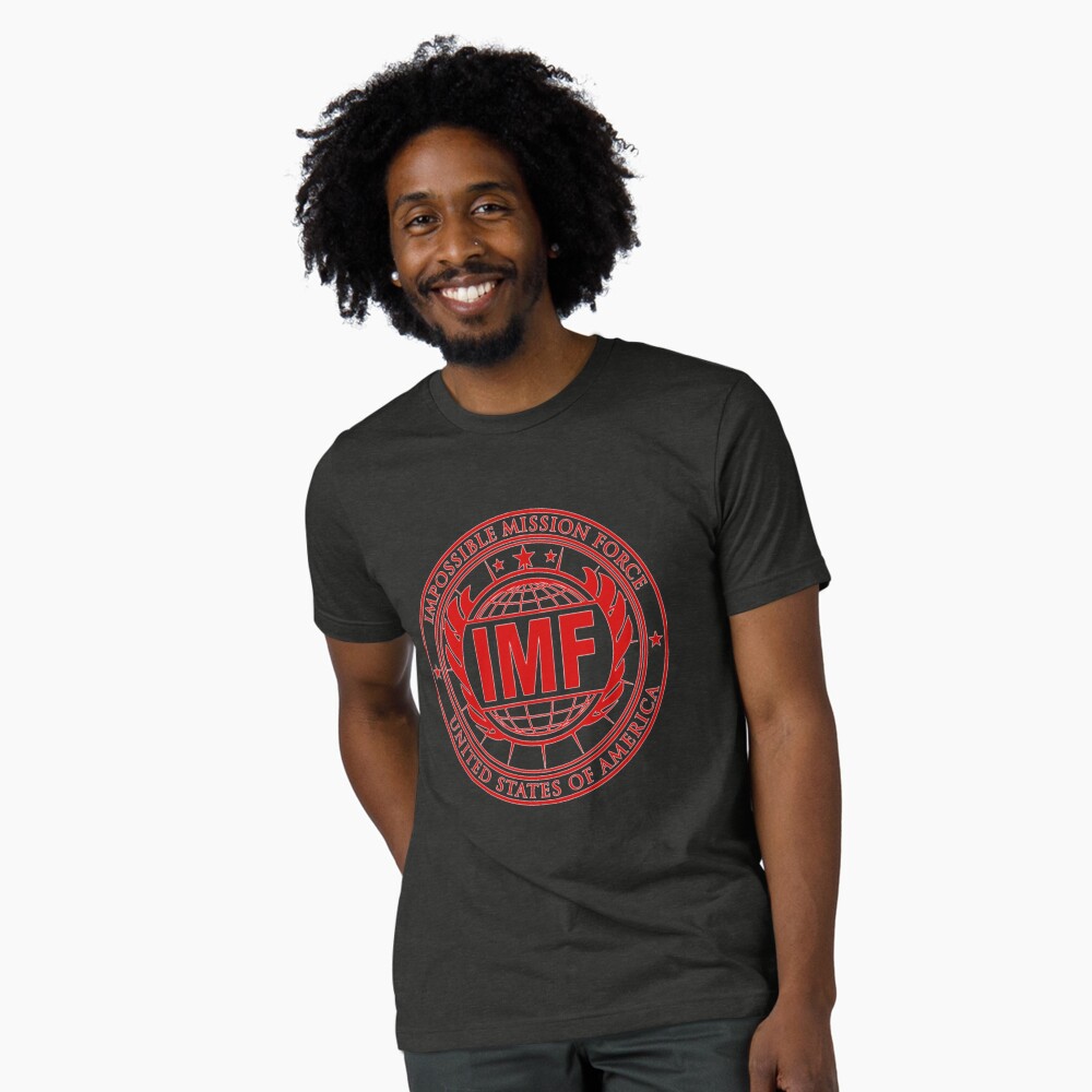 "IMF MISSION IMPOSSIBLE " Sticker for Sale by sheshoke | Redbubble