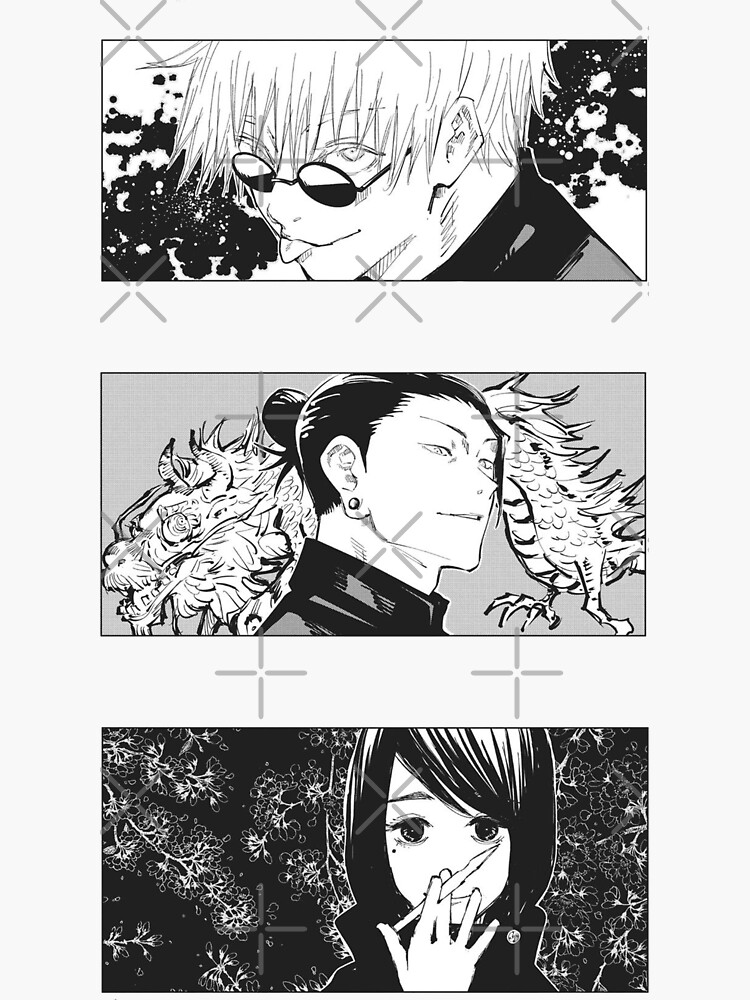 "sashisu trio " Sticker for Sale by s4kuma | Redbubble