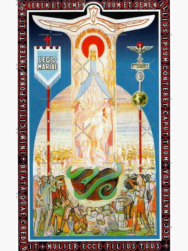 "Legion of Mary Marijina Legija Legio Mariae" Photographic Print for Sale by ADMG | Redbubble