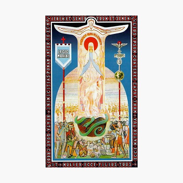 "Legion of Mary Marijina Legija Legio Mariae" Photographic Print for Sale by ADMG | Redbubble