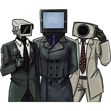 "Cameraman Funny Game" Sticker for Sale by LimSenTau | Redbubble