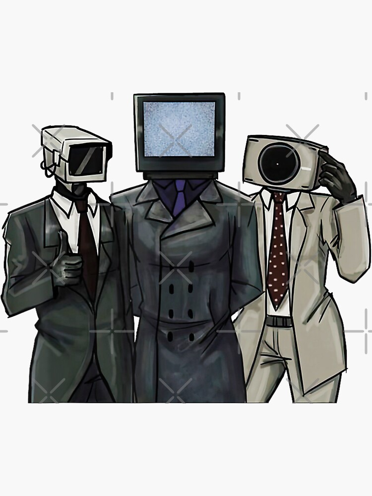 "Cameraman Funny Game" Sticker for Sale by LimSenTau | Redbubble