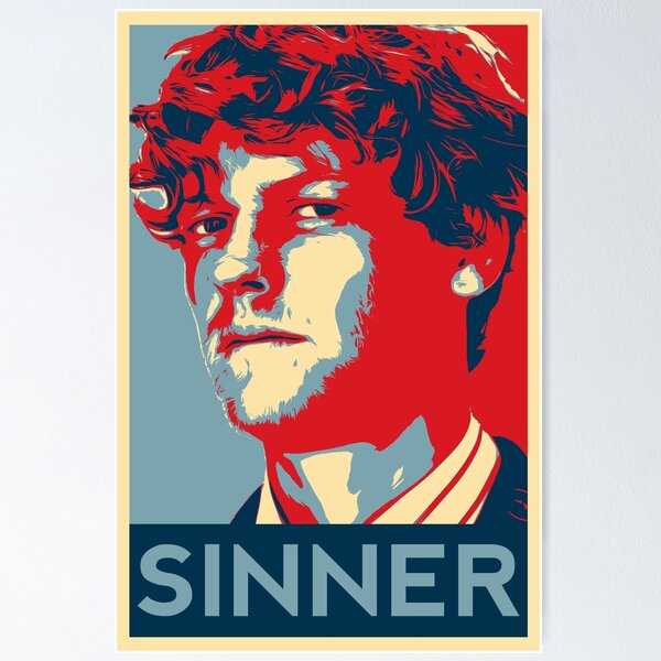 "Jannik Sinner" Poster for Sale by OnTheTrend | Redbubble