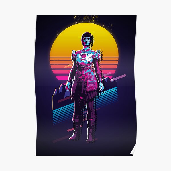 "Baldurs Gate 3 - Shadowheart *80s retro*" Poster for Sale by ...