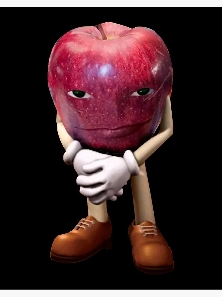 "The rizz apple meme" Art Board Print for Sale by HassieWeimann | Redbubble