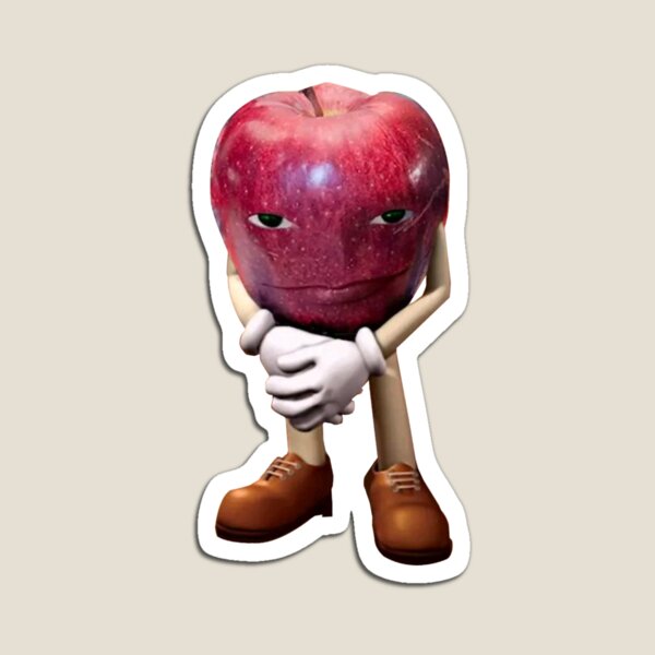 "The rizz apple meme" Magnet for Sale by HassieWeimann | Redbubble