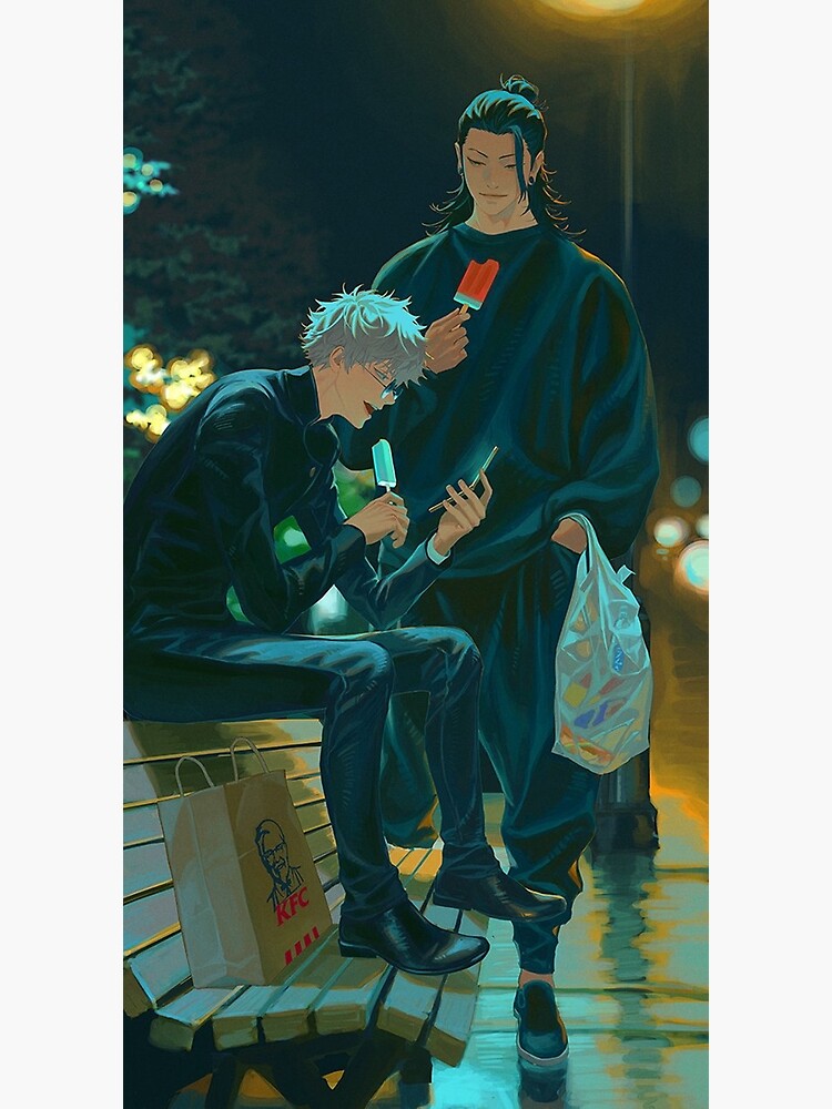 "Getou Suguru, Gojou Satoru" Poster for Sale by webbcharles | Redbubble