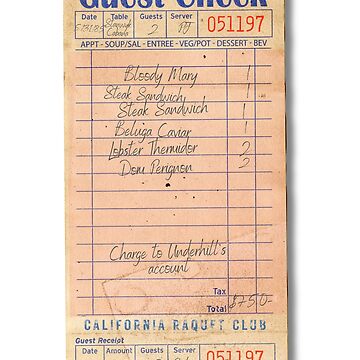 "FLETCH - UNDERHILL'S CHECK" Poster for Sale by Simontology | Redbubble