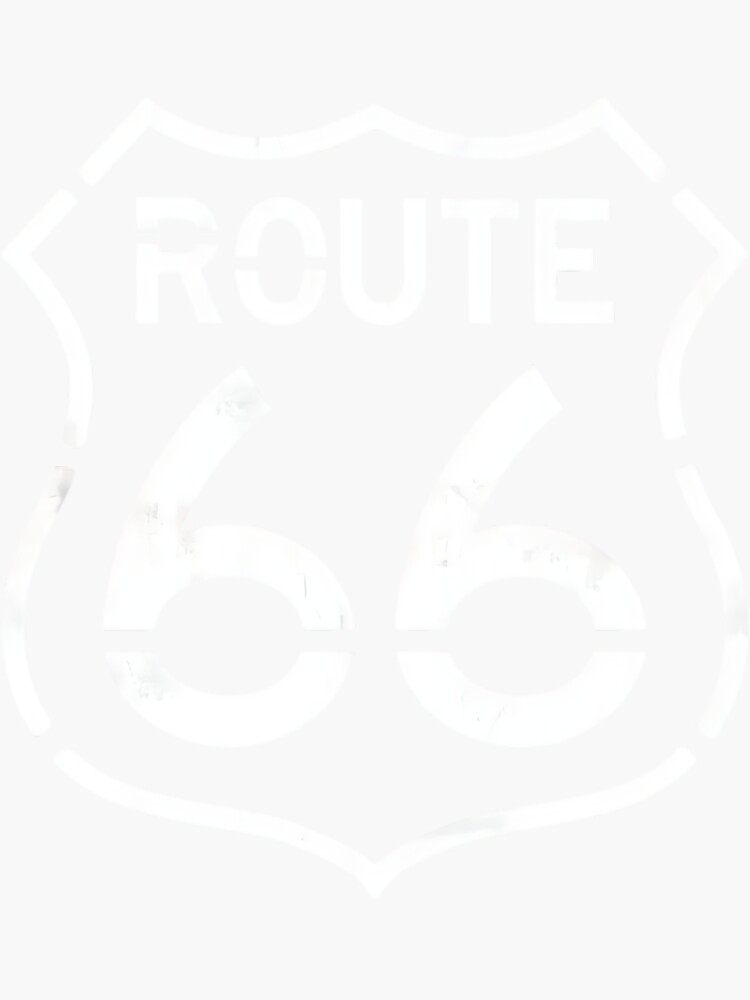 "US route 66 " Sticker for Sale by rerxfoklbh28 | Redbubble