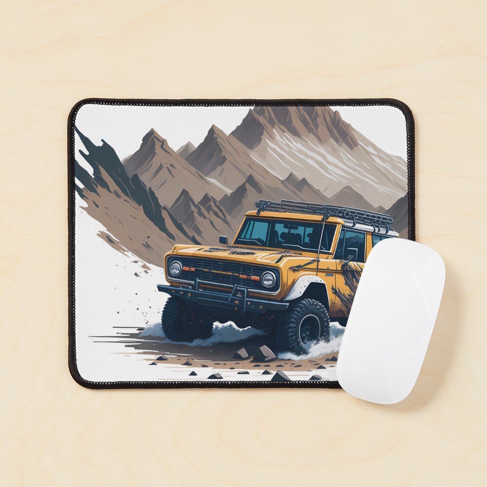 "Ford Bronco Offroad" Sticker by TaevasDesign | Redbubble