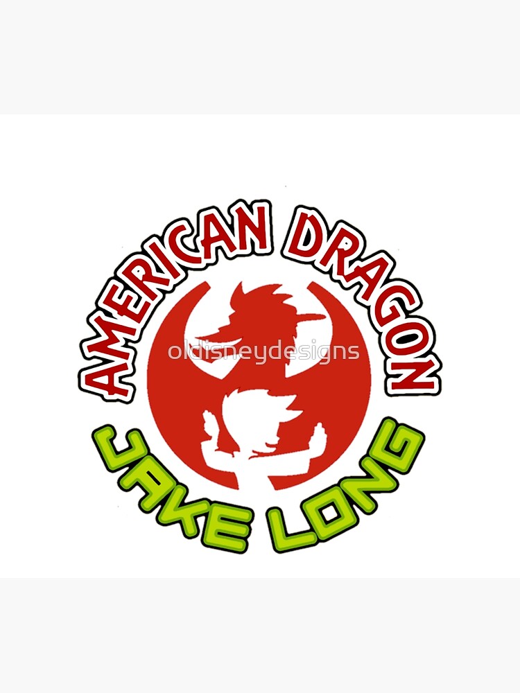 "American Dragon "Jake's Inner Self" Logo" Art Print by oldisneydesigns ...