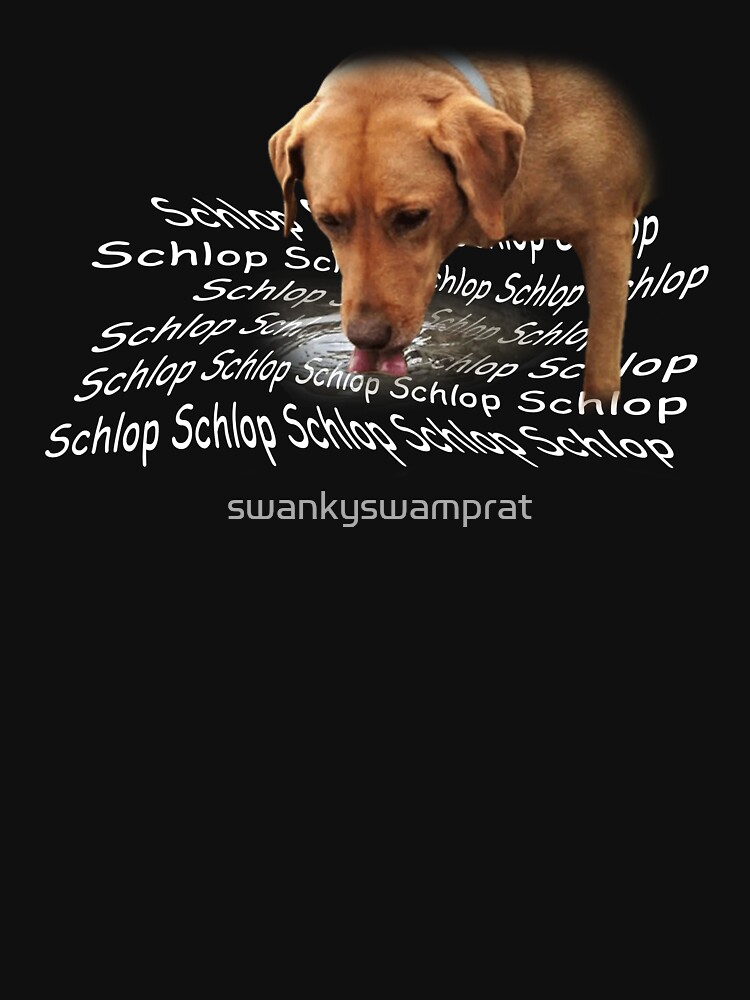 "Schlop Dog Drinking Water Meme" Essential T-Shirt for Sale by ...