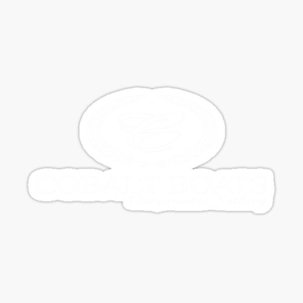 "Cobalt Boats" Sticker for Sale by WilliamYoun | Redbubble