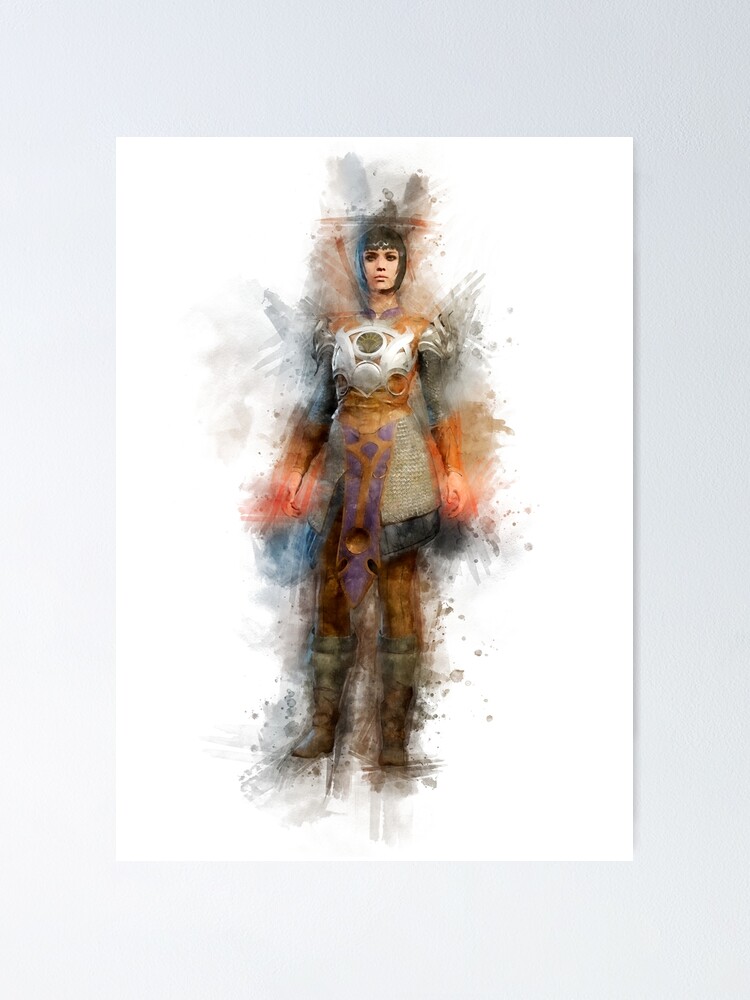 "Shadowheart - Baldur's Gate 3 (Watercolor)" Poster for Sale by ...