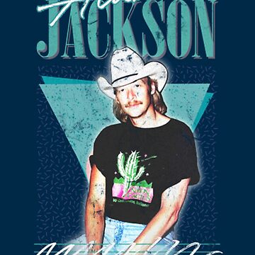 "Vintage Faded-Style Fan Design-Alan Jackson " Sticker for Sale by ...