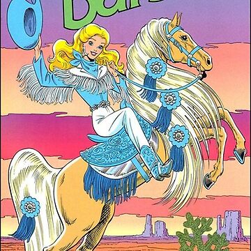 "Barbie Comics - Take her to the Ranch" Sticker for Sale by AmandaGJ9t3 ...