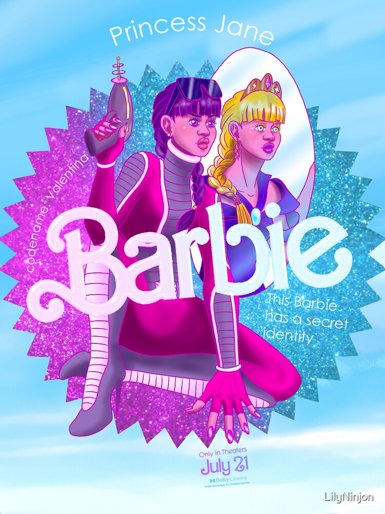 "BARBIE MEME: Princess Jane - OC" Sticker for Sale by LilyNinjon ...