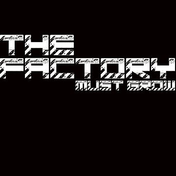 "The Factory Must Grow Factorio Meme" Poster for Sale by KYLEGILBER ...