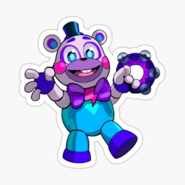 " Five Nights At Freddy's Security Breach - HELPY" Sticker for Sale by ...