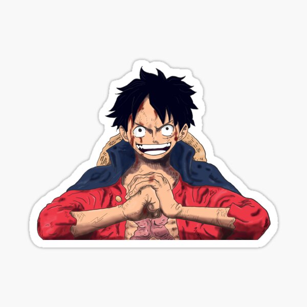 "Luffy Wano Manga Panel" Sticker for Sale by AnimeArtifacts | Redbubble