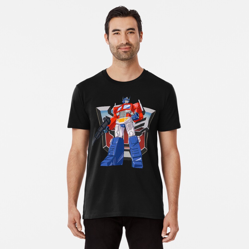 "Optimus Prime Logo" Sticker for Sale by CharLem-mons | Redbubble