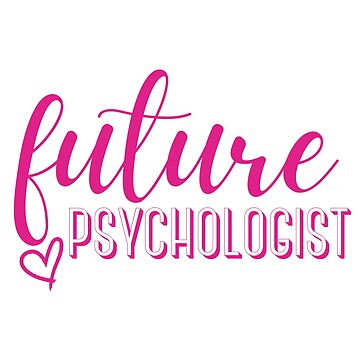 "Future Psychologist" Sticker for Sale by OscarAndOphelia | Redbubble