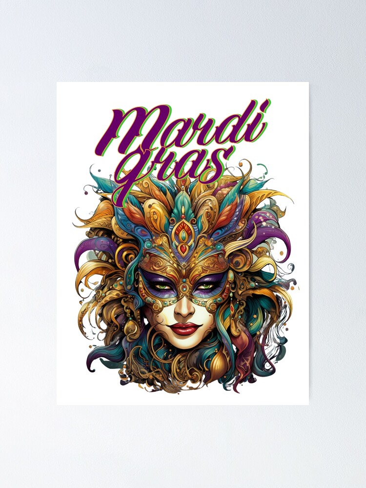 Affiche Mardi Gras 2024