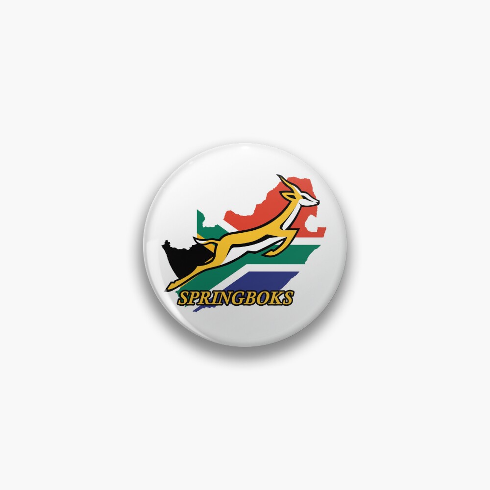 "Springbok South Africa Rugby" Sticker by DELAVdesign | Redbubble