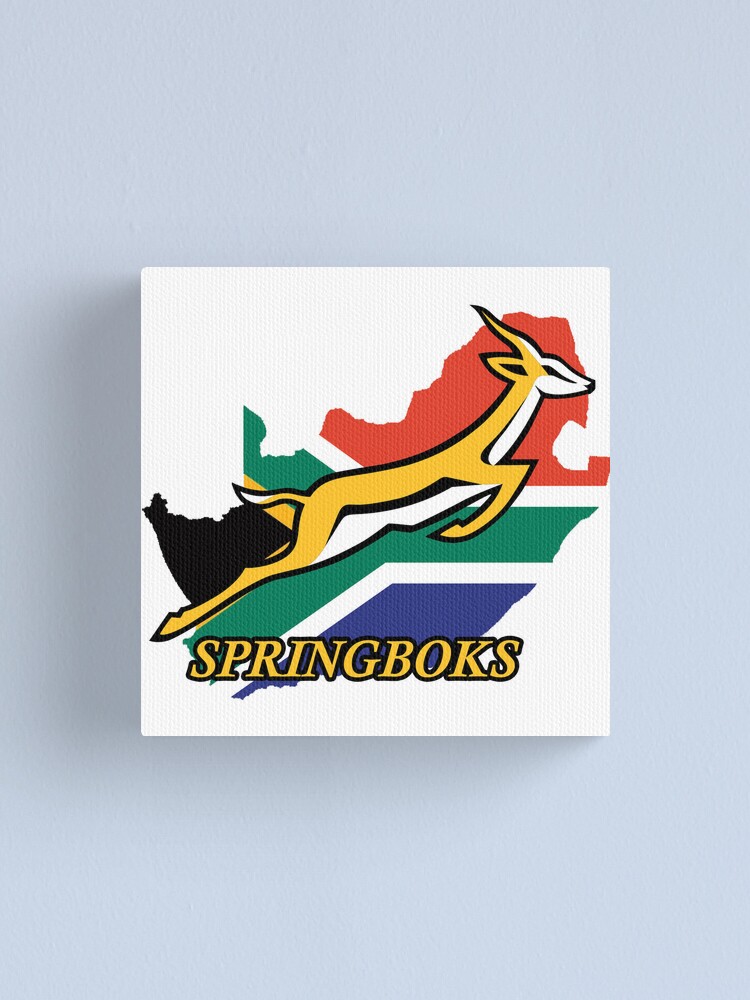 "Springbok South Africa Rugby" Canvas Print by DELAVdesign | Redbubble