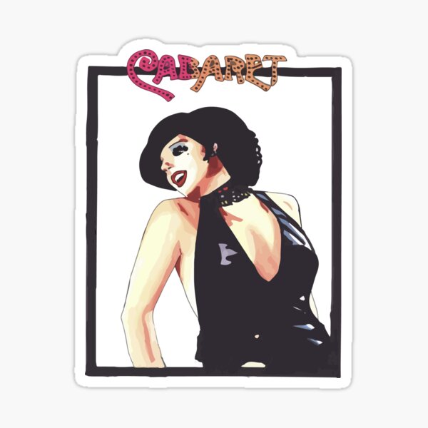 "Cabaret" Sticker for Sale by scarlett89 | Redbubble