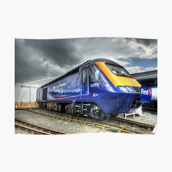 "HST record breaker " Poster for Sale by hawkie | Redbubble