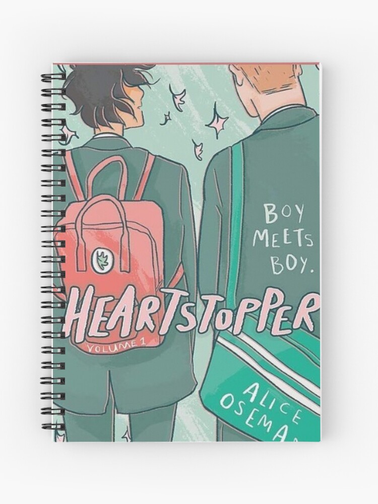 "Heartstopper Poster Design " Spiral Notebook for Sale by Harsh ...