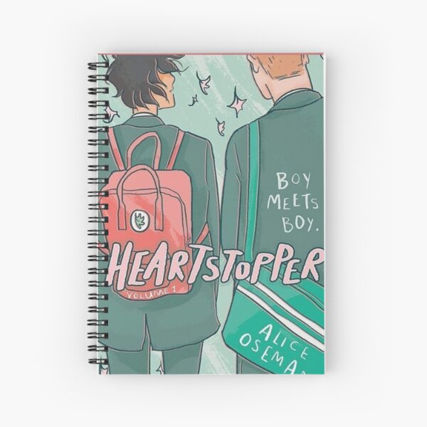 "Heartstopper Poster Design " Spiral Notebook for Sale by Harsh ...
