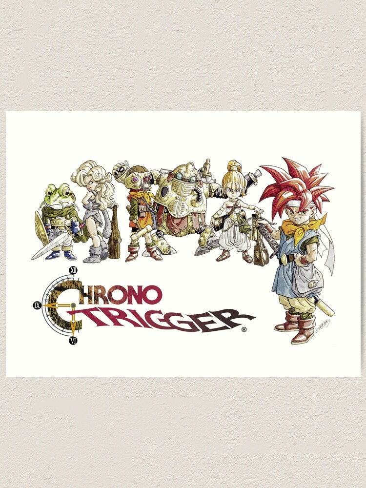 "Chrono Trigger Logo" Art Print by j0nas1995 | Redbubble