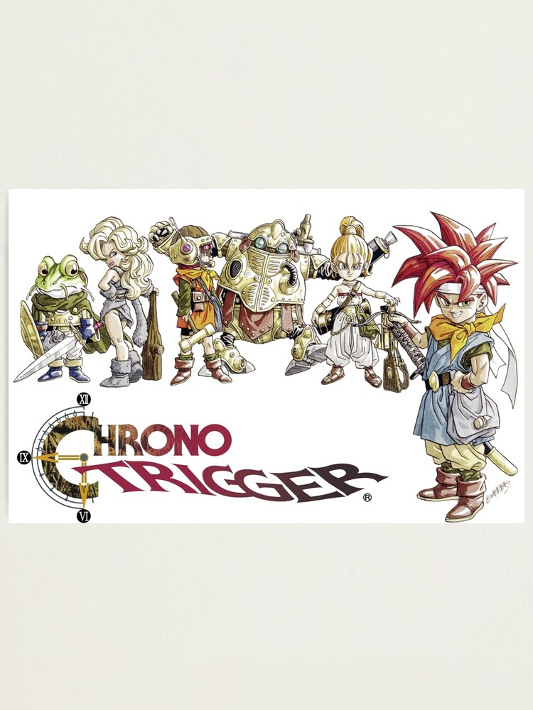 "Chrono Trigger Logo" Photographic Print for Sale by j0nas1995 | Redbubble