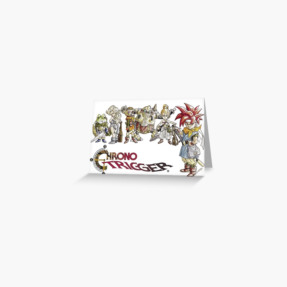 "Chrono Trigger Logo" Greeting Card by j0nas1995 | Redbubble