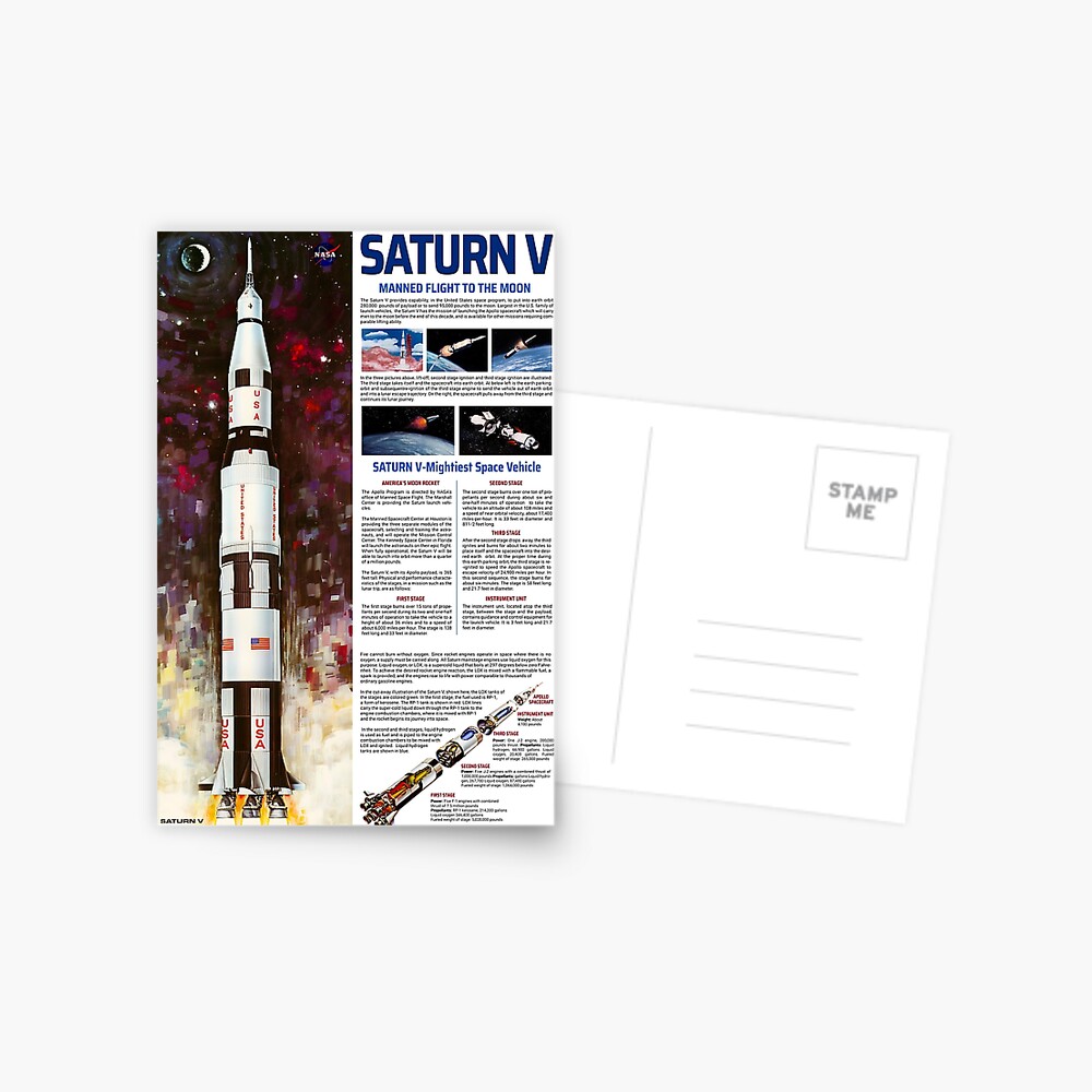 "Saturn V Rocket Infographic" Poster for Sale by arthook | Redbubble