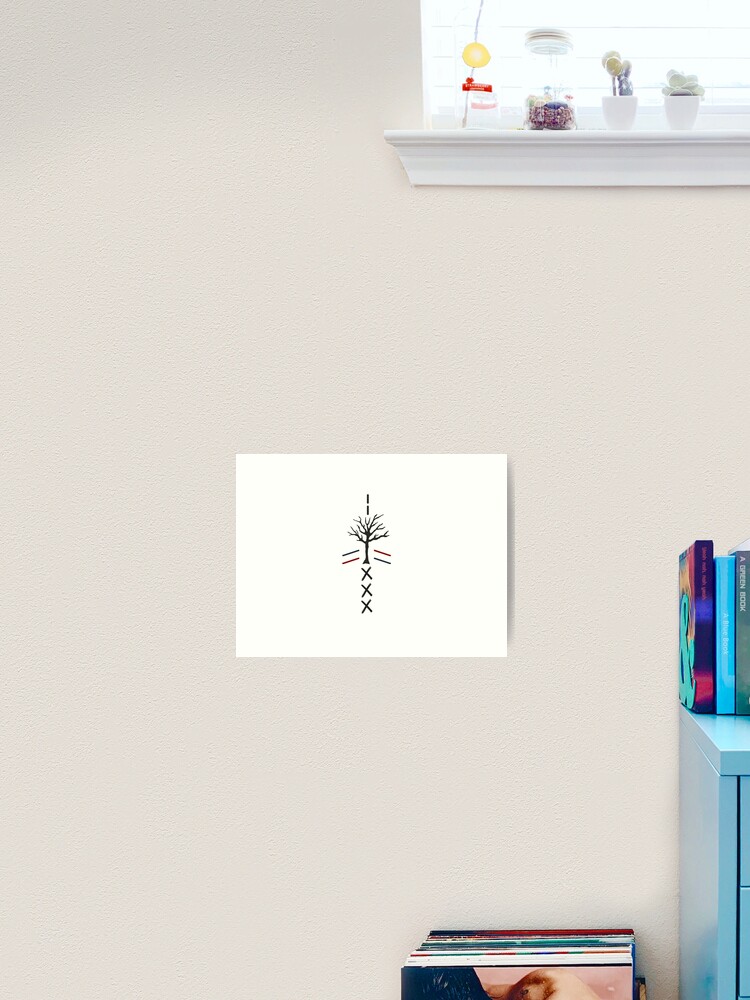 "xxxtentacion tree tattoo" Art Print for Sale by 1xstonee-shop | Redbubble