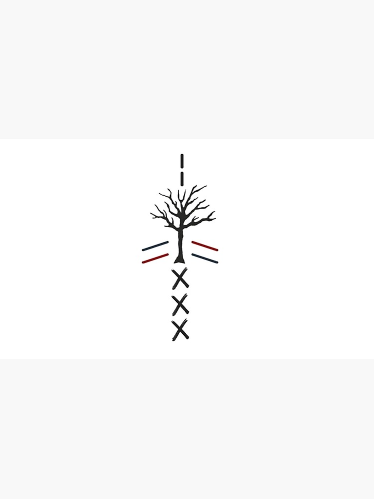 "xxxtentacion tree tattoo" Art Print for Sale by 1xstonee-shop | Redbubble