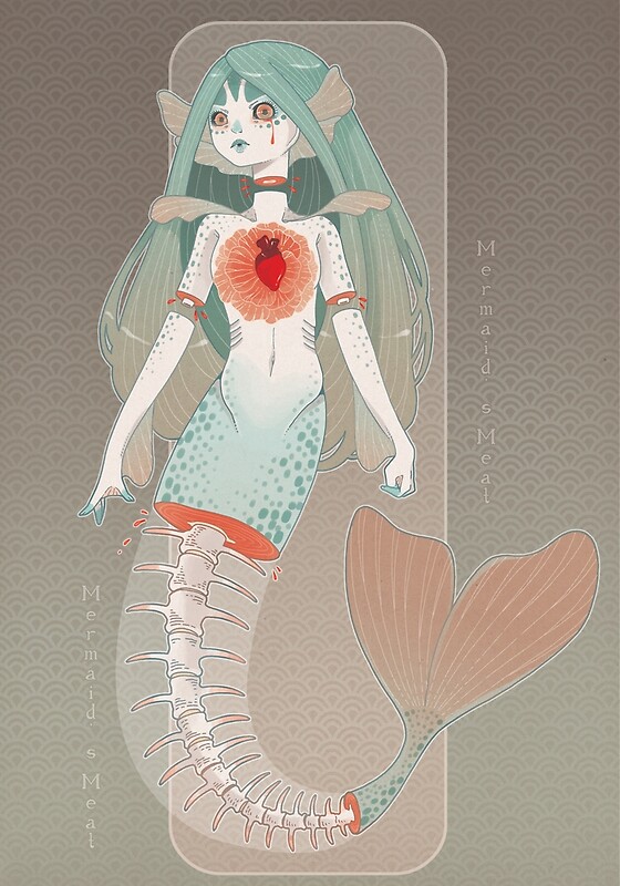 "Mermaid's meat" by BlackBanshee | Redbubble