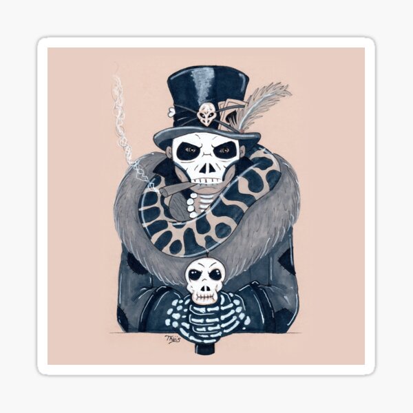 "Baron Saturday" Stickerundefined by Boutchoupitchou | Redbubble