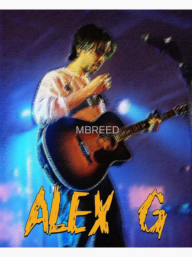 "Alex G Live" Sticker for Sale by MBREED | Redbubble